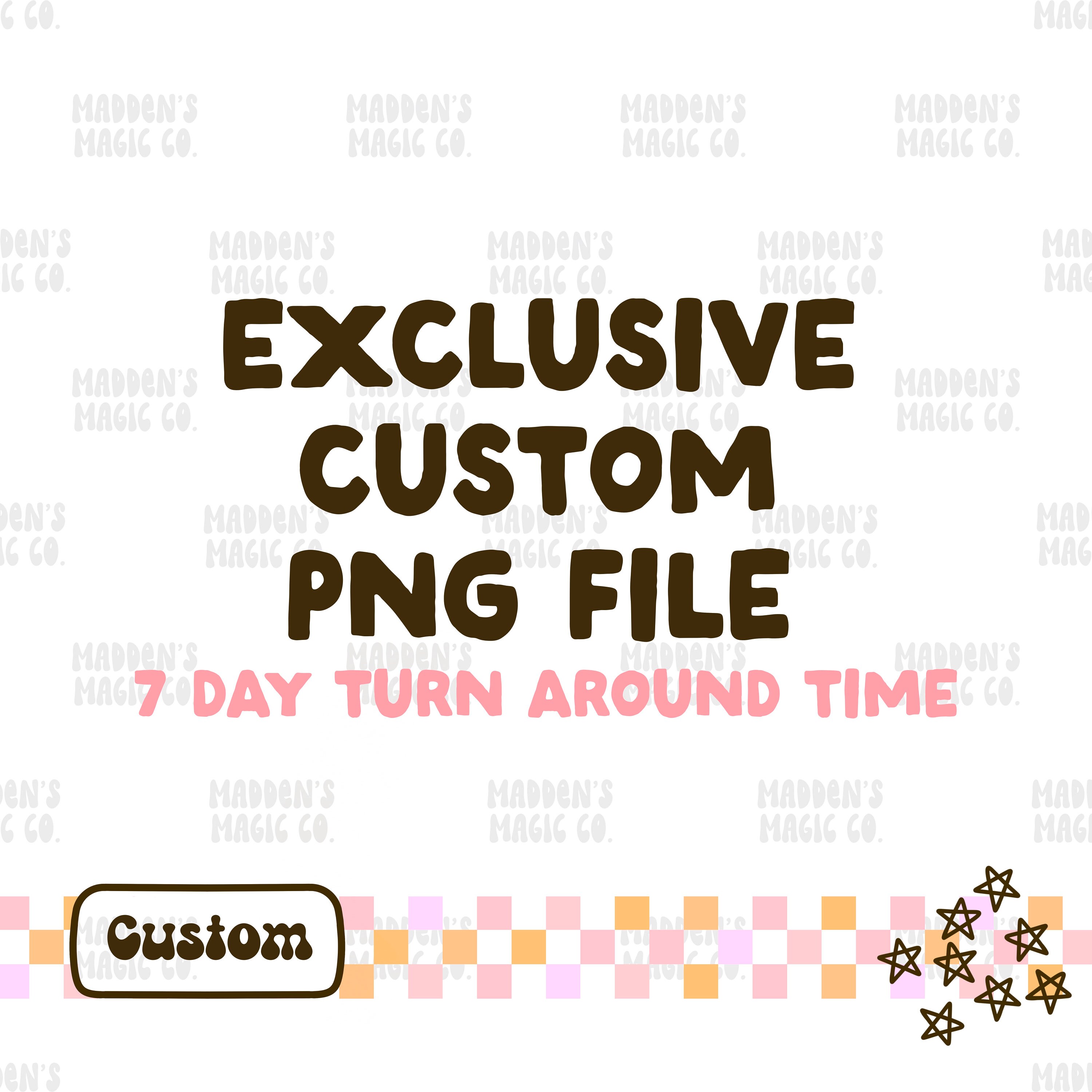 Exclusive Custom PNG File - Etsy