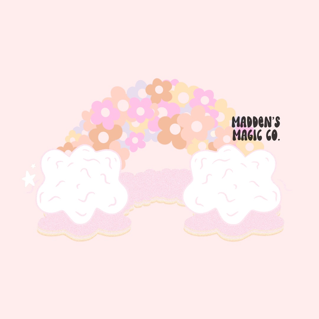 Groovy Daisy Rainbow PNG Instant Download for Sublimation, T Shirt ...