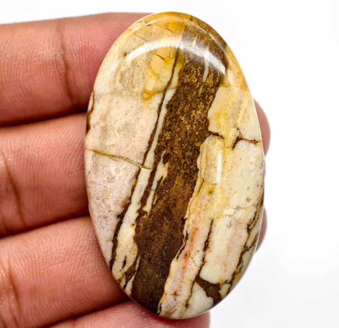 Picture Jasper Freeform Cabochon • Unique Patterns • Jewelry Designer ...