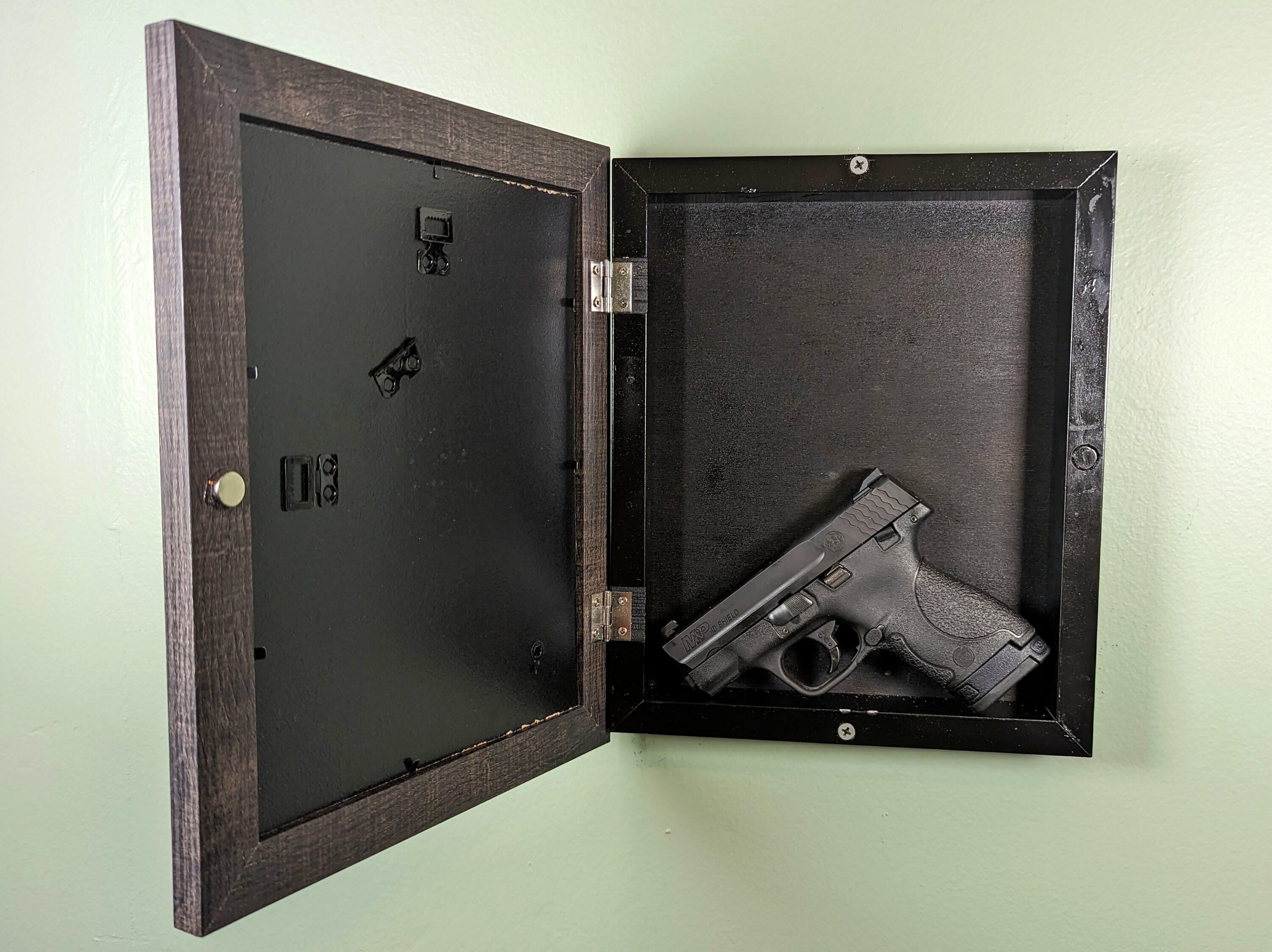 Concealment Picture Frame, 8x10, 5x7, Black, Secret Storage - Etsy