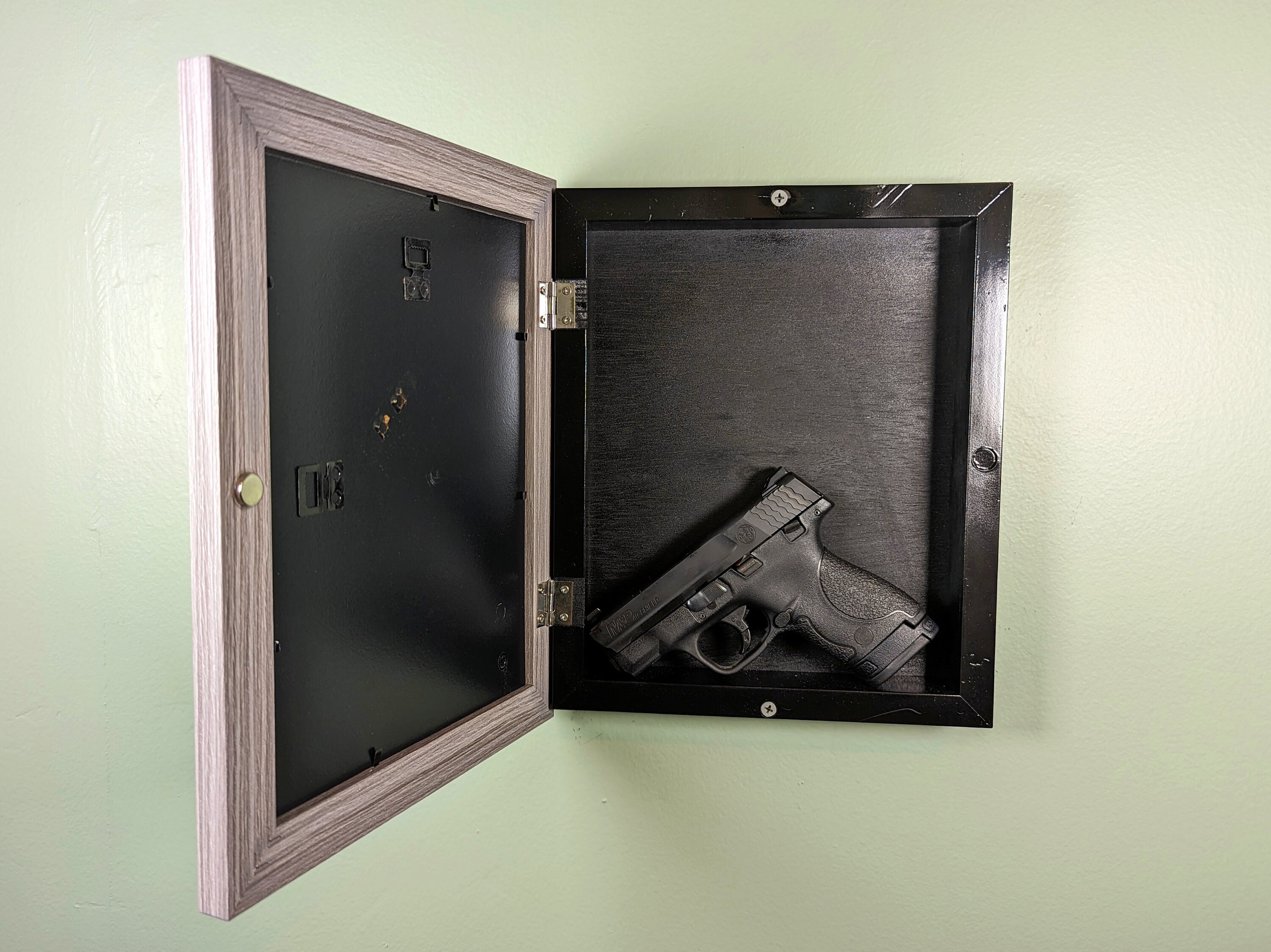 Concealment Picture Frame, 8x10, 5x7, Grey, Secret Storage - Etsy