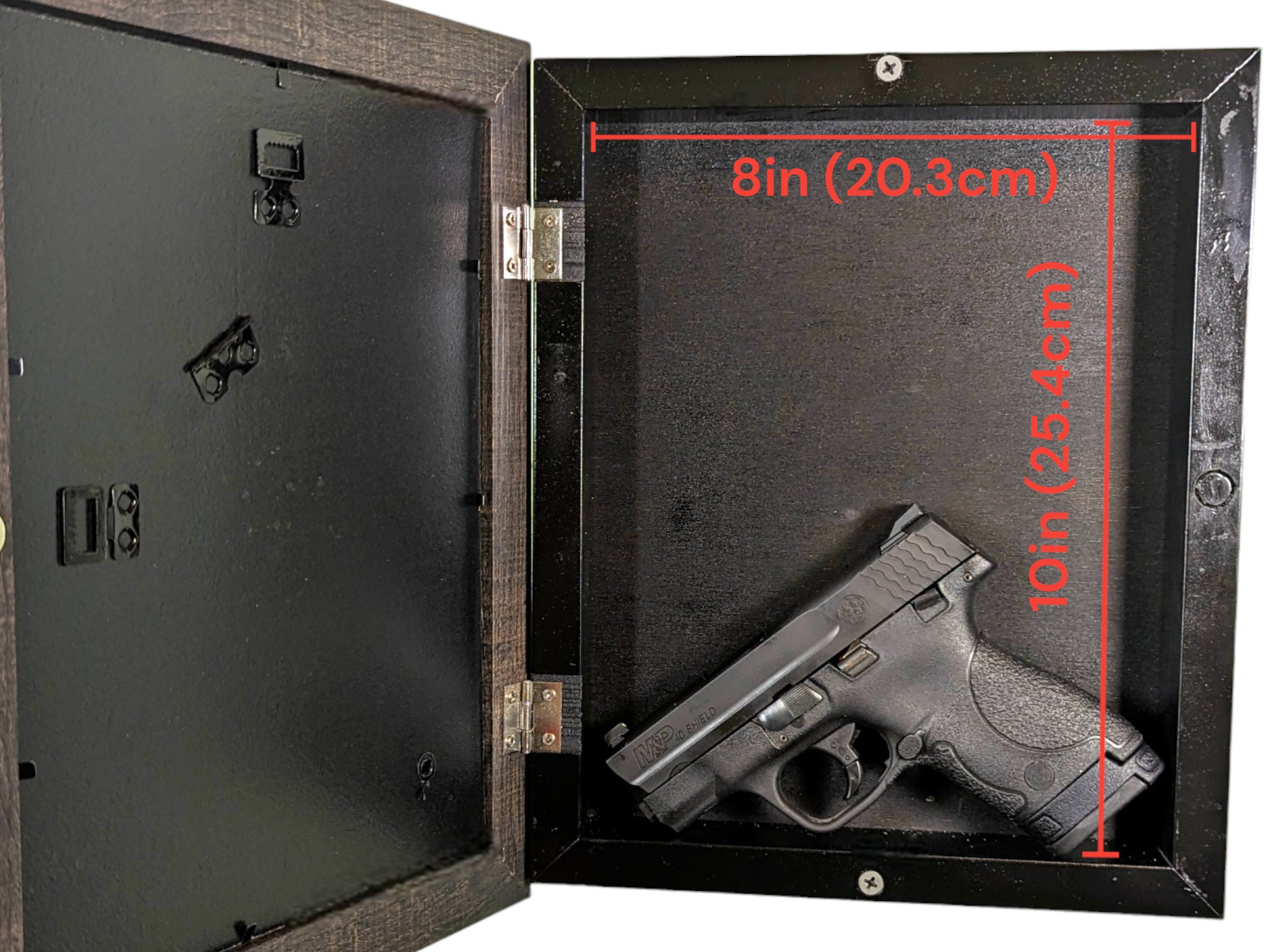 Concealment Picture Frame, 8x10, 5x7, Grey, Secret Storage - Etsy