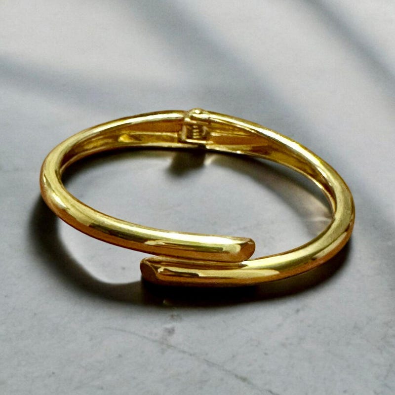 Gold Cuff Bracelet - Etsy