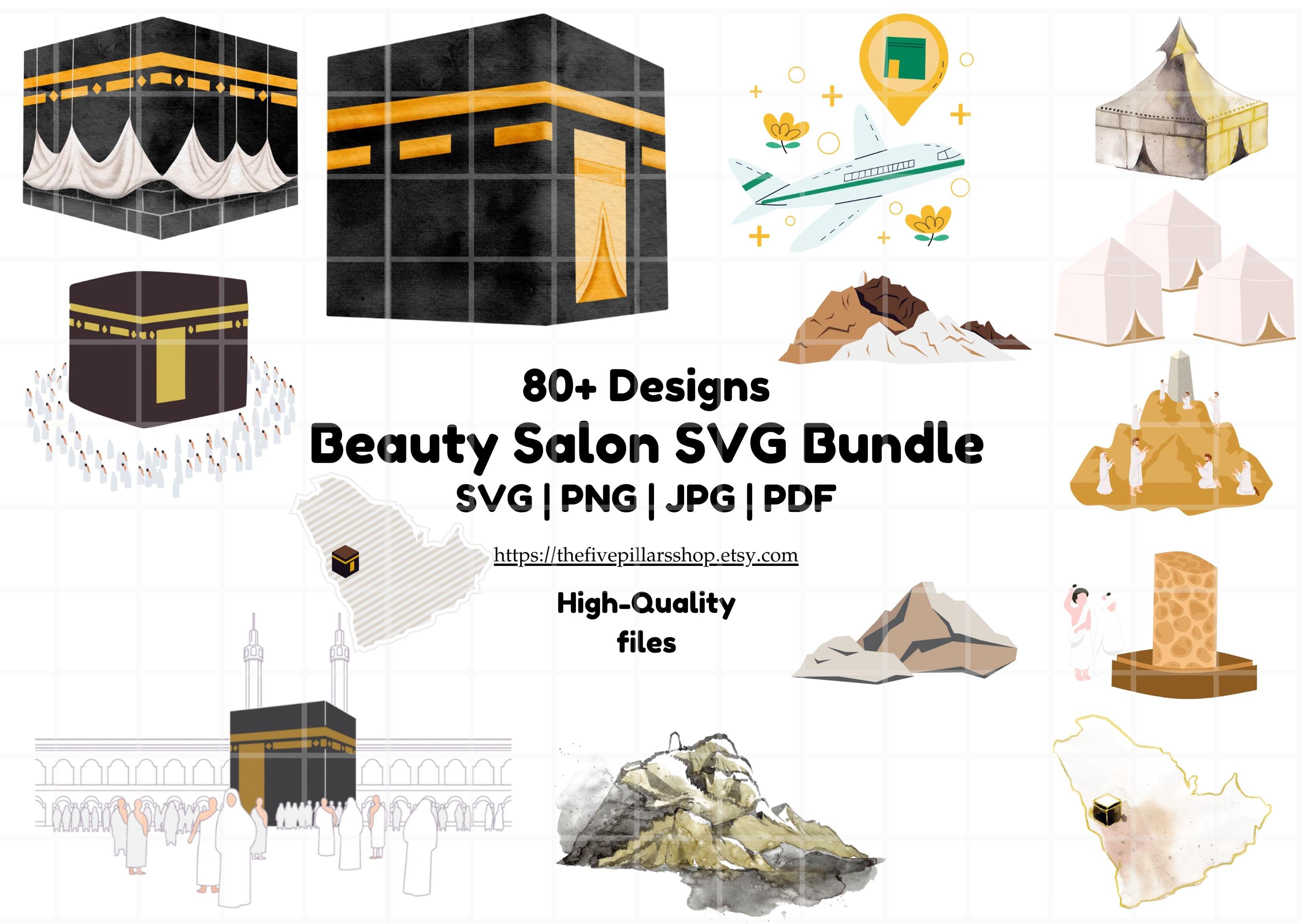 Kaaba Svg, Mecca Svg, Islamic Svg, Kaba Cutting Image, Masjid Al-haram ...