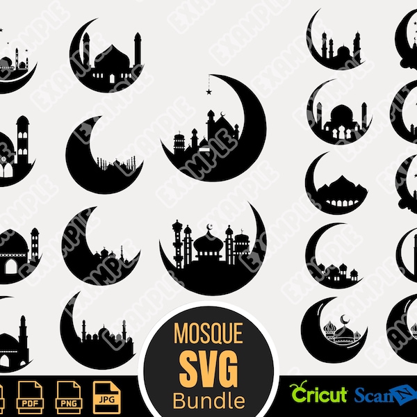 Mosque Clipart - Etsy