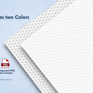 Isometric Graph Sheet, Procreate Isometric, Digital Isometric Grid ...