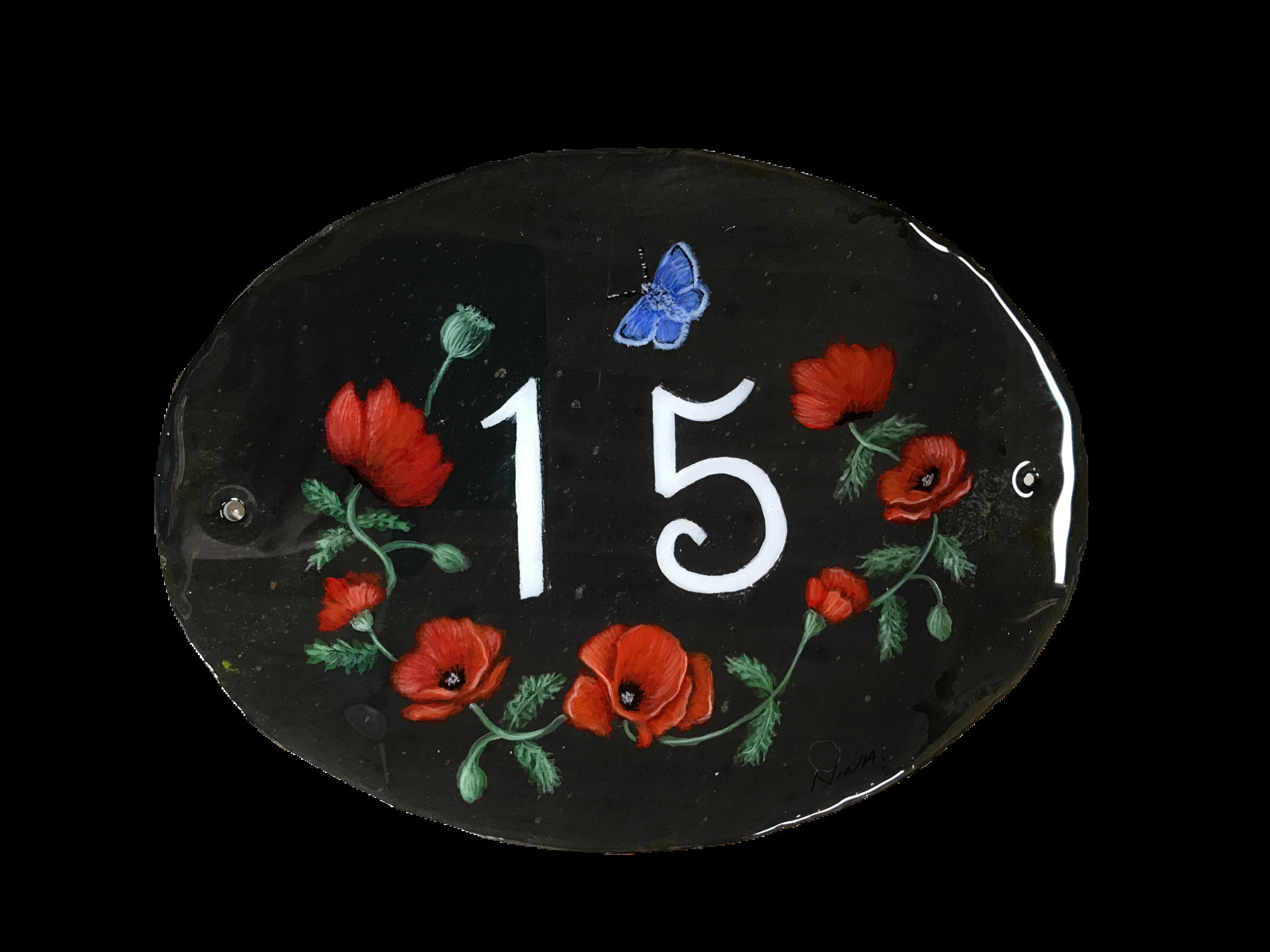 Hand Painted House Slates, Wildlife Slates, Pet Portrait Slates, Horse ...