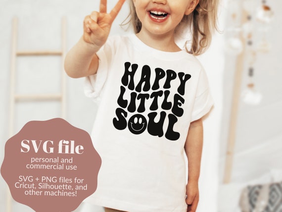 Happy SVG Be Kind Svg Groovy Svg Retro Font Smiley Face - Etsy Canada