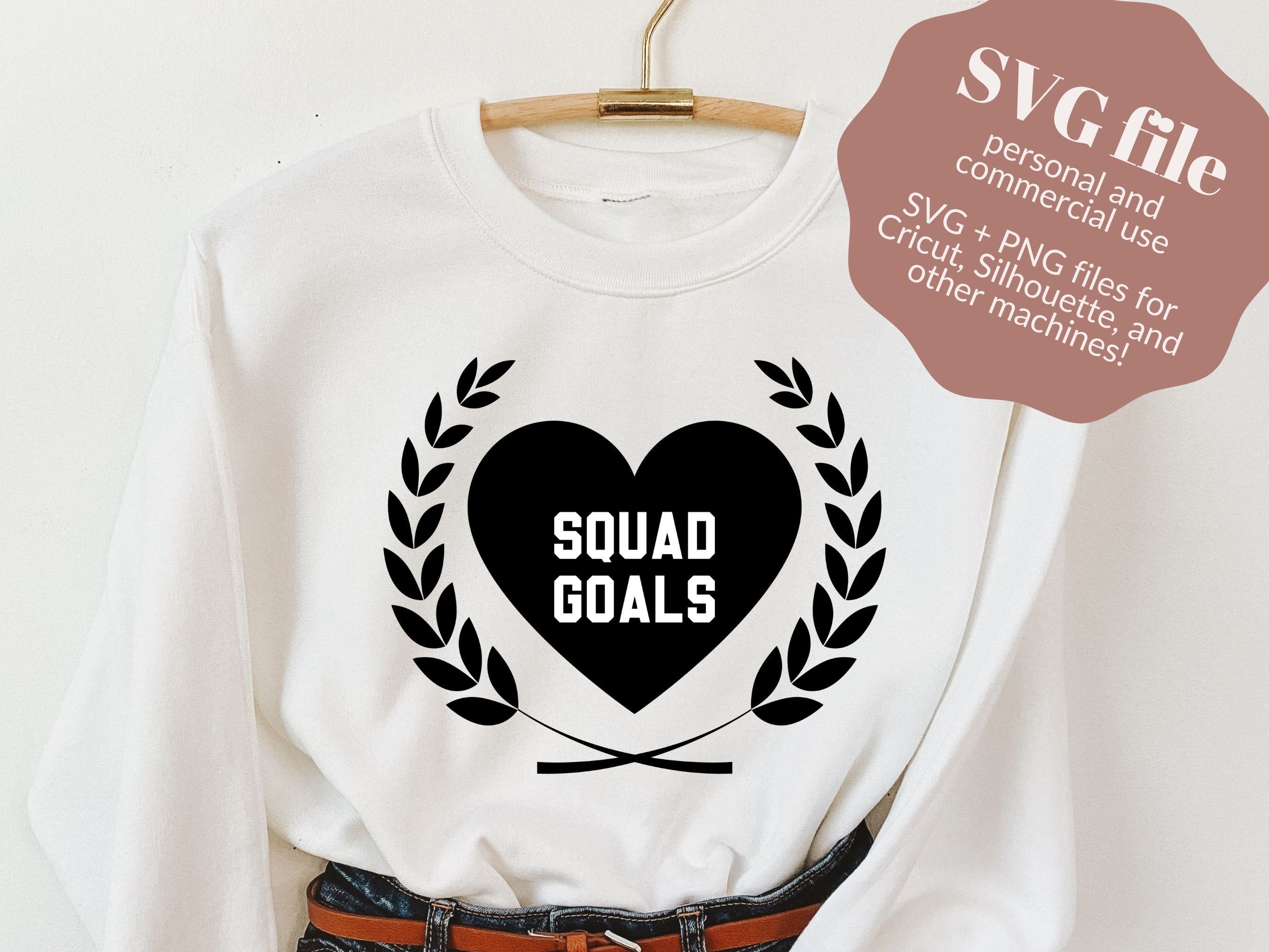 Squad Goals SVG, Cheer SVG, Cheerleader Svg, Cheer Mom Svg, Cheer Mom ...