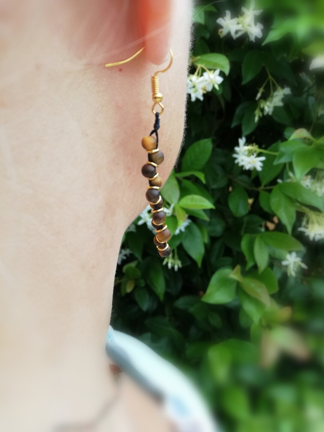 Micro-macrame Jewel Boho Jewel Macrame Earrings With - Etsy