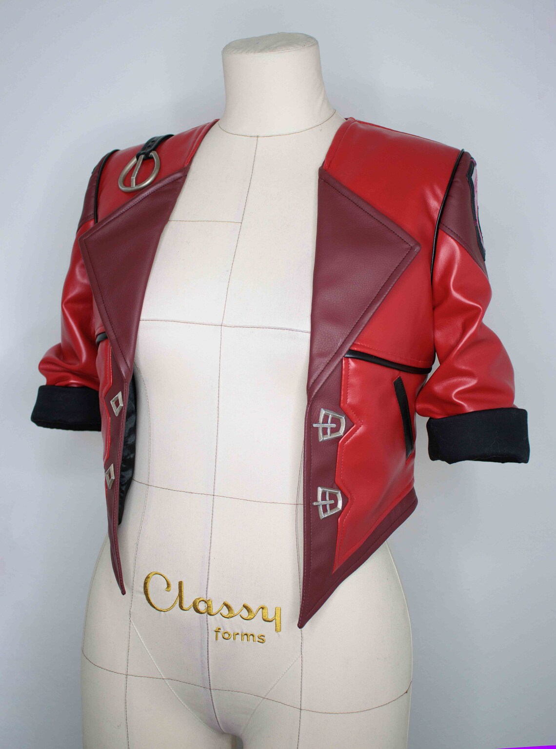 English Tutorial: Arcane Vi League of Legends Cosplay Jacket With ...
