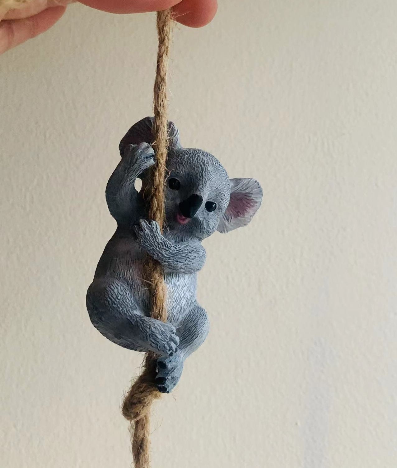 Koala Bears set of 2 Climbing on Rope Hanging Cute Animal - Etsy