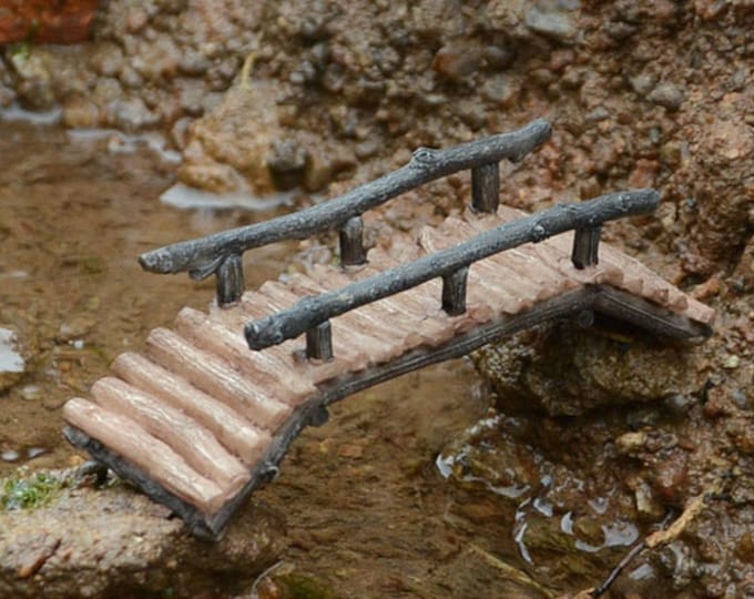 Miniature Bridge Decor Mini Fairy Bridge Fairy Garden Home - Etsy