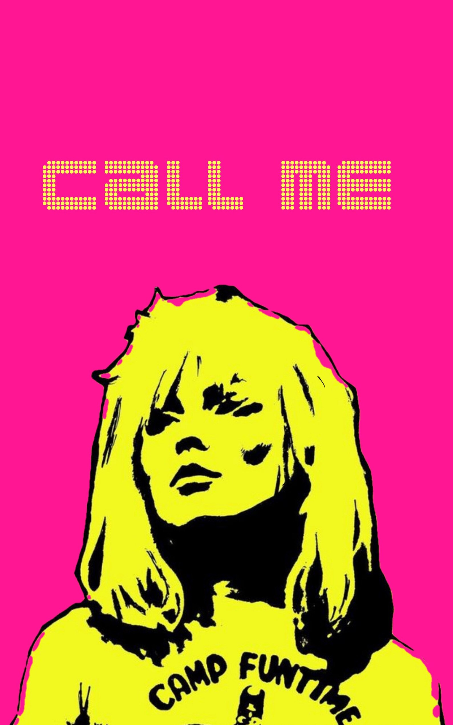 Debbie Harry call Me Blondie Pop Art Print | Etsy