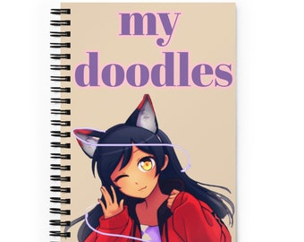 Aphmau Youtuber Spiral Notebook Ruled Line - Etsy