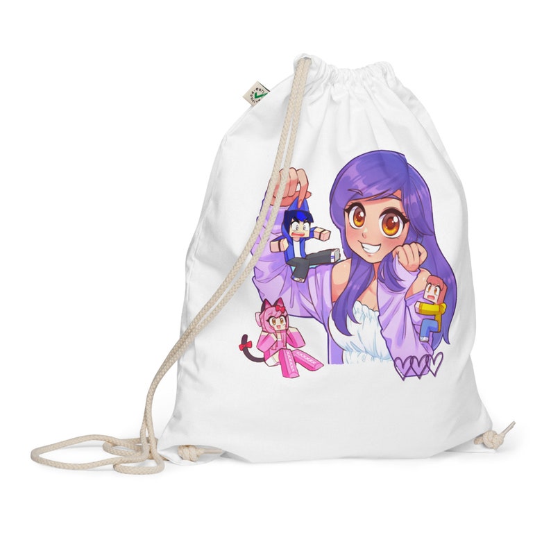 Aphmau Organic Drawstring Bag Aphmau Merch Aphmau Sport - Etsy