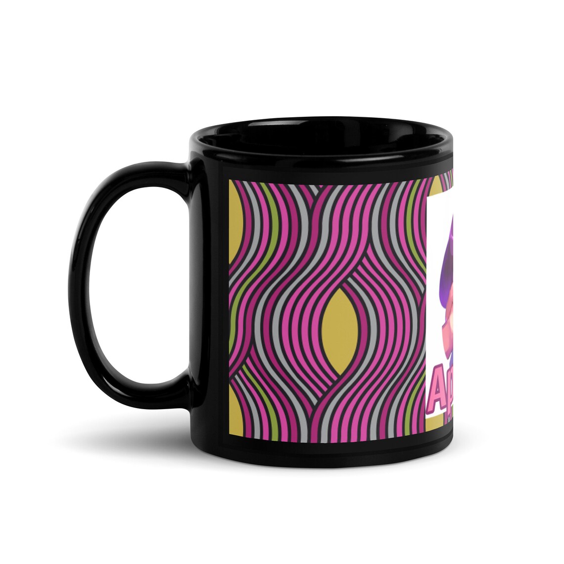 Aphmau Black Glossy Mug Aphmau Merch Aphmau Fans Aphmau Gifts Gatcha ...