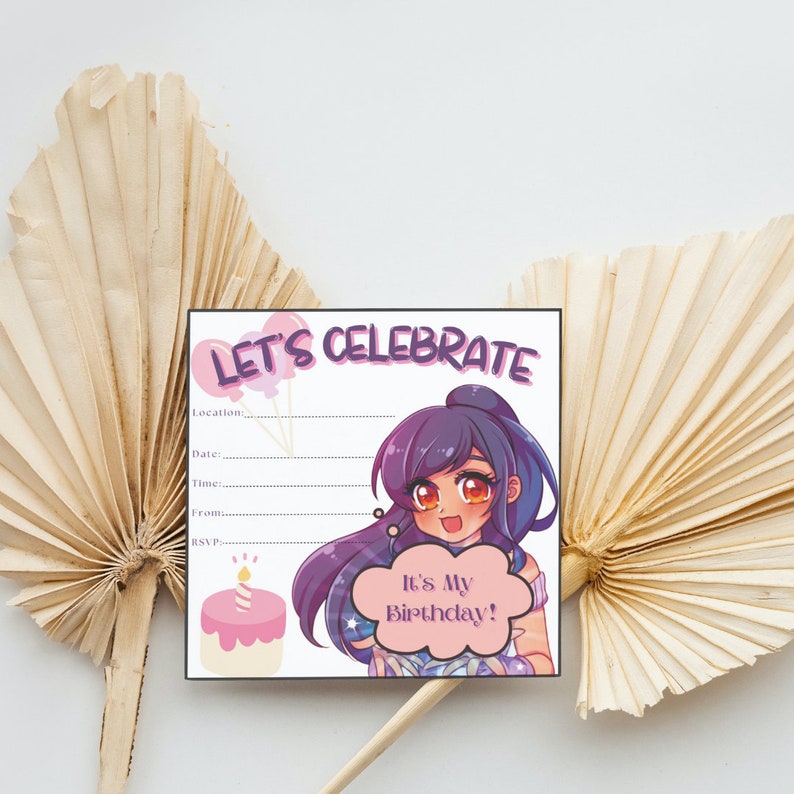 Aphmau Invitations Aphmau Printable Invitations Aphmau - Etsy.de