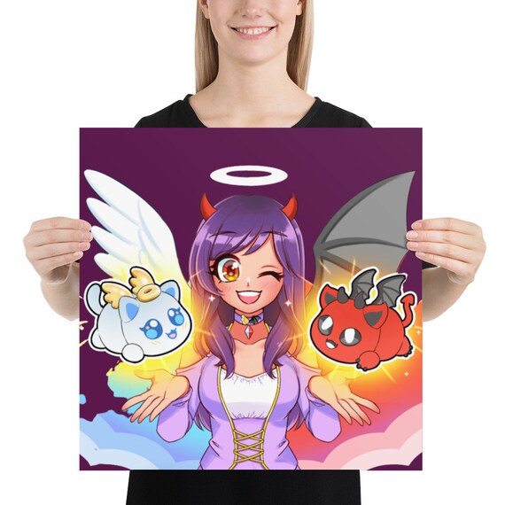 Aphmau Poster Aphmau Art Aphmau Merch Aphmau Ts Etsy 