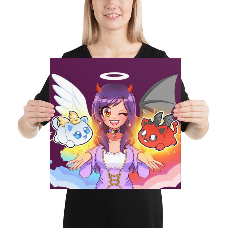 Aphmau Poster Aphmau Art Aphmau Merch Aphmau Ts Etsy Uk Hot Sex Picture
