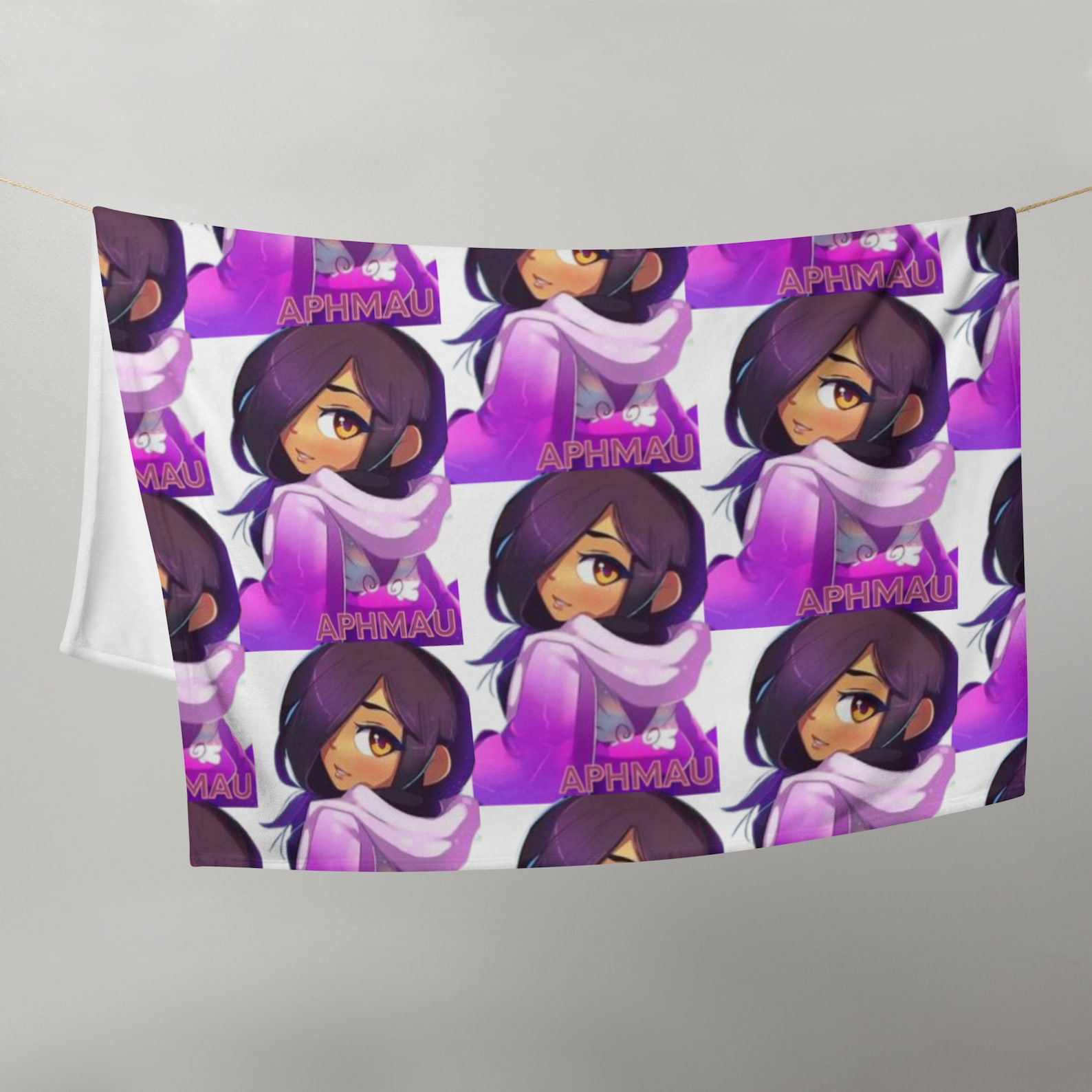 Aphmau Fleecy Throw Blanket Aphmau Merch Aphmau Blanket Aphmau Throw ...