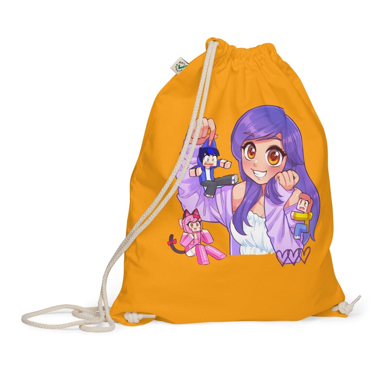Aphmau Organic Drawstring Bag Aphmau Merch Aphmau Sport - Etsy