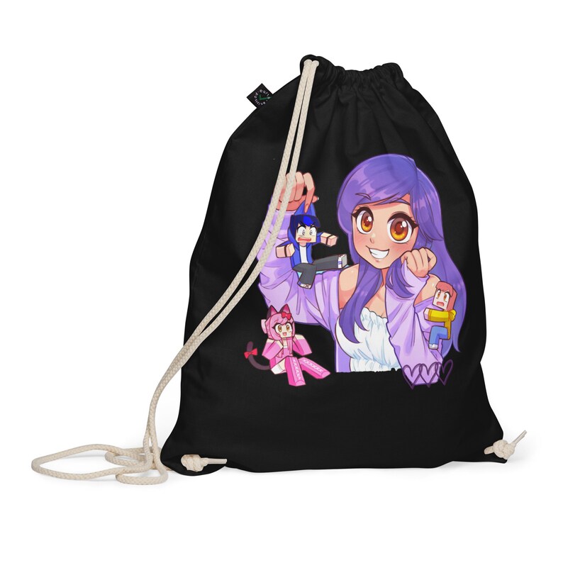 Aphmau Organic Drawstring Bag Aphmau Merch Aphmau Sport - Etsy