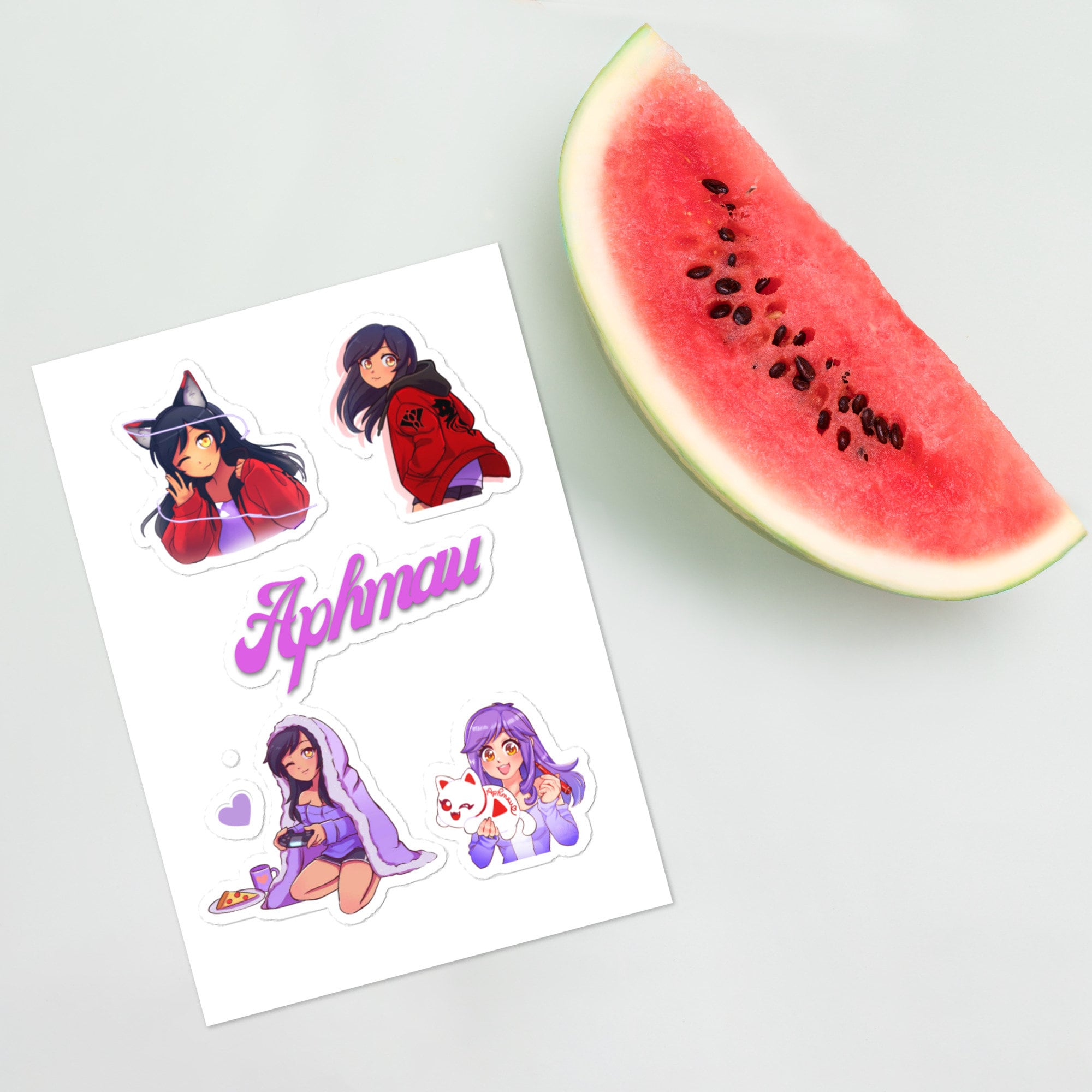 Aphmau Stickers Aphmau Sticker Sheet Aphmau Merch - Etsy Australia