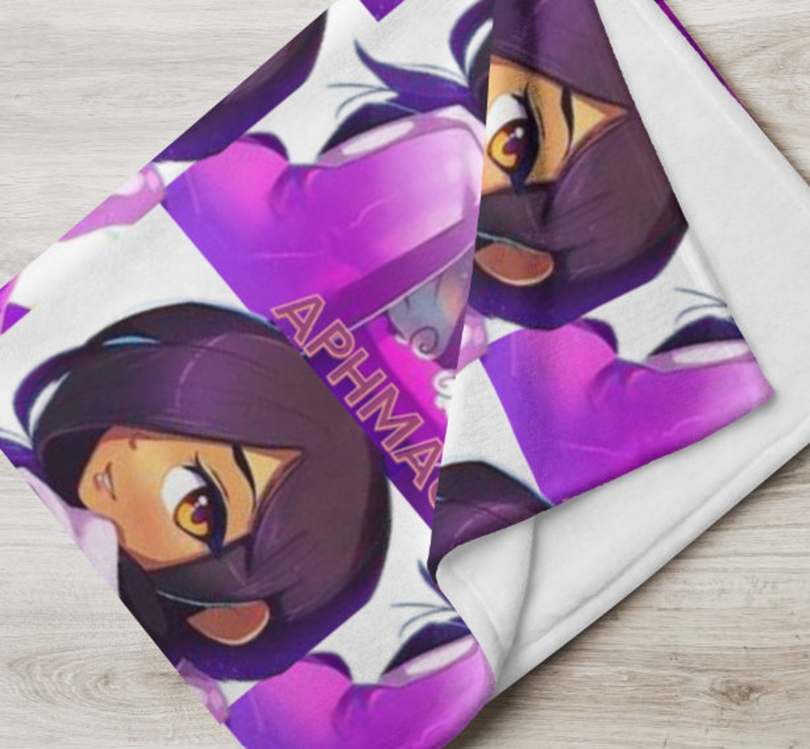 Aphmau Fleecy Throw Blanket Aphmau Merch Aphmau Blanket - Etsy UK