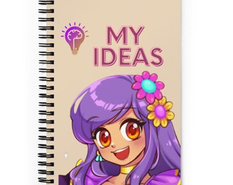 Aphmau Youtuber Spiral Notebook Ruled Line - Etsy