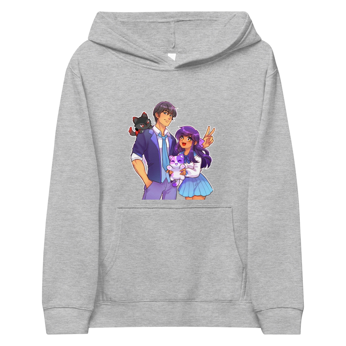 Aphmau Kids Hoodie Aphmau Merch Kids Fleece Aphmau - Etsy