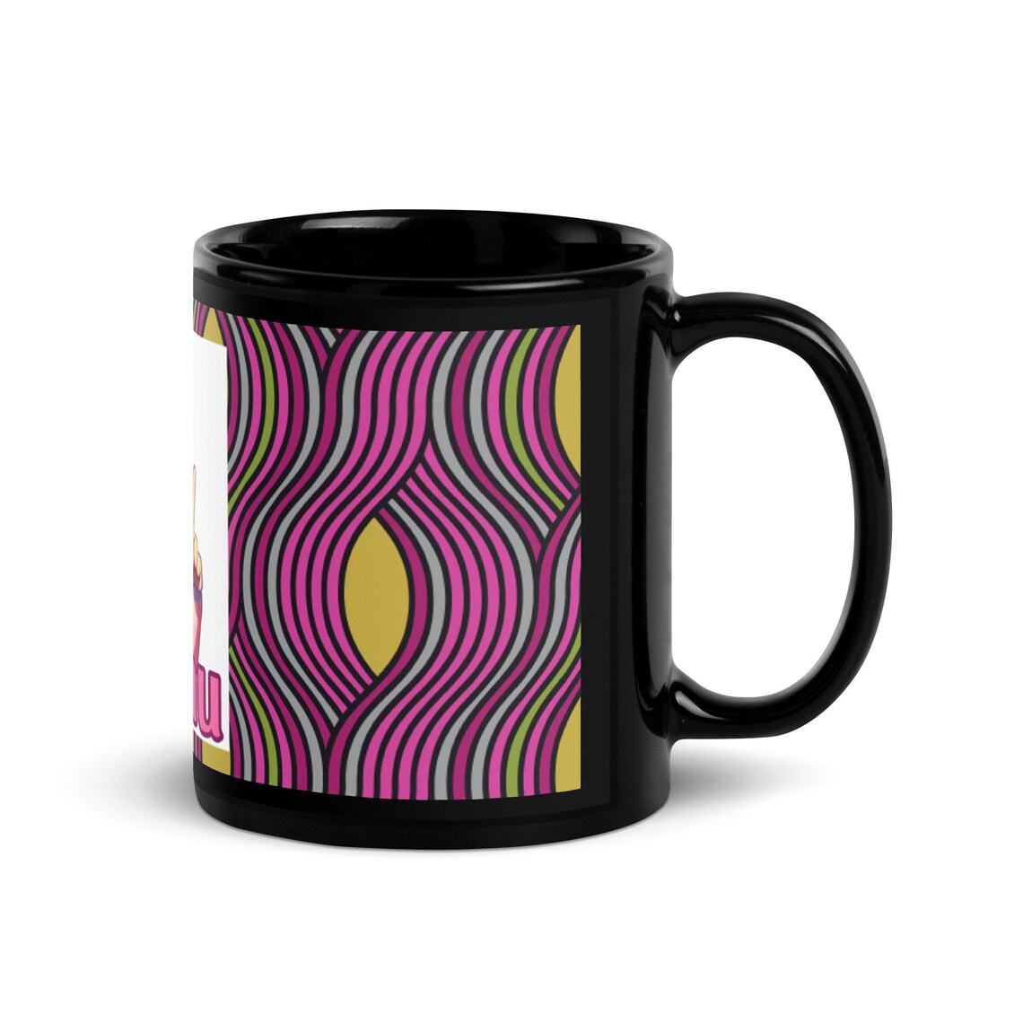 Aphmau Black Glossy Mug Aphmau Merch Aphmau Fans Aphmau Gifts Gatcha ...