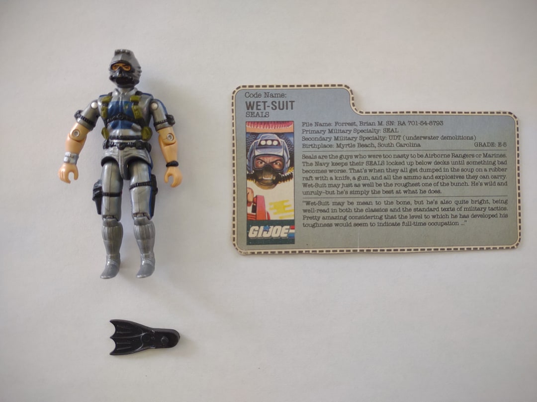 GI Joe ARAH 1986 Wet Suit Special Mission Brazil (v2). Please Read ...