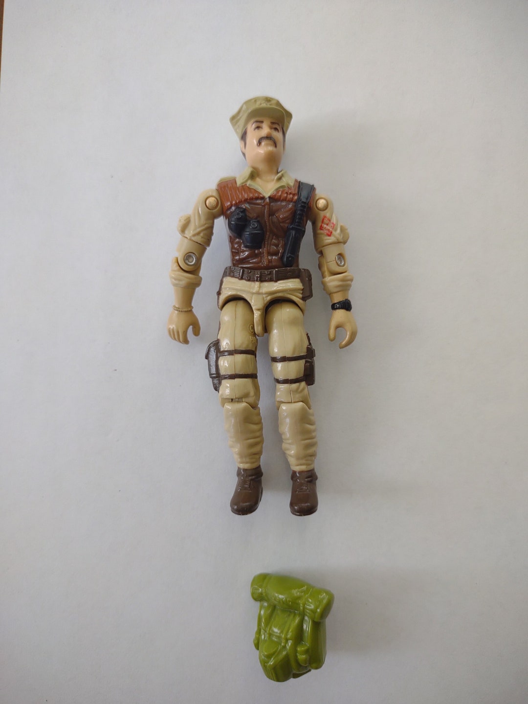 GI Joe ARAH 1986 Leatherneck Special Mission Brazil (v2) W/ Backpack ...