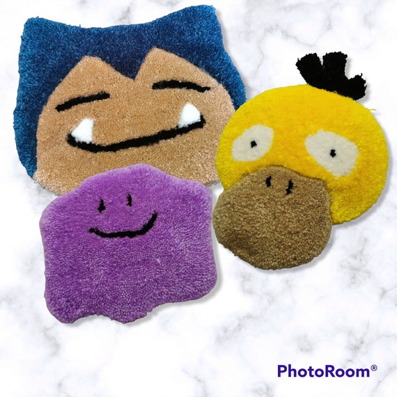 Pokemon Inspired Handmade Tufting Rug / Mini Wall Art - Etsy