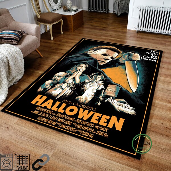 Halloween Rug - Etsy