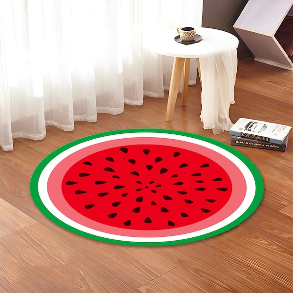 Bluey Watermelon Rug - Etsy