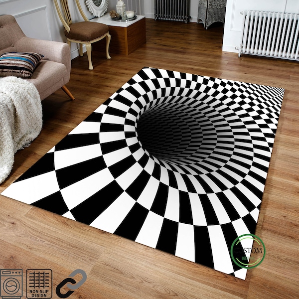 3d Illusion Rug - Etsy