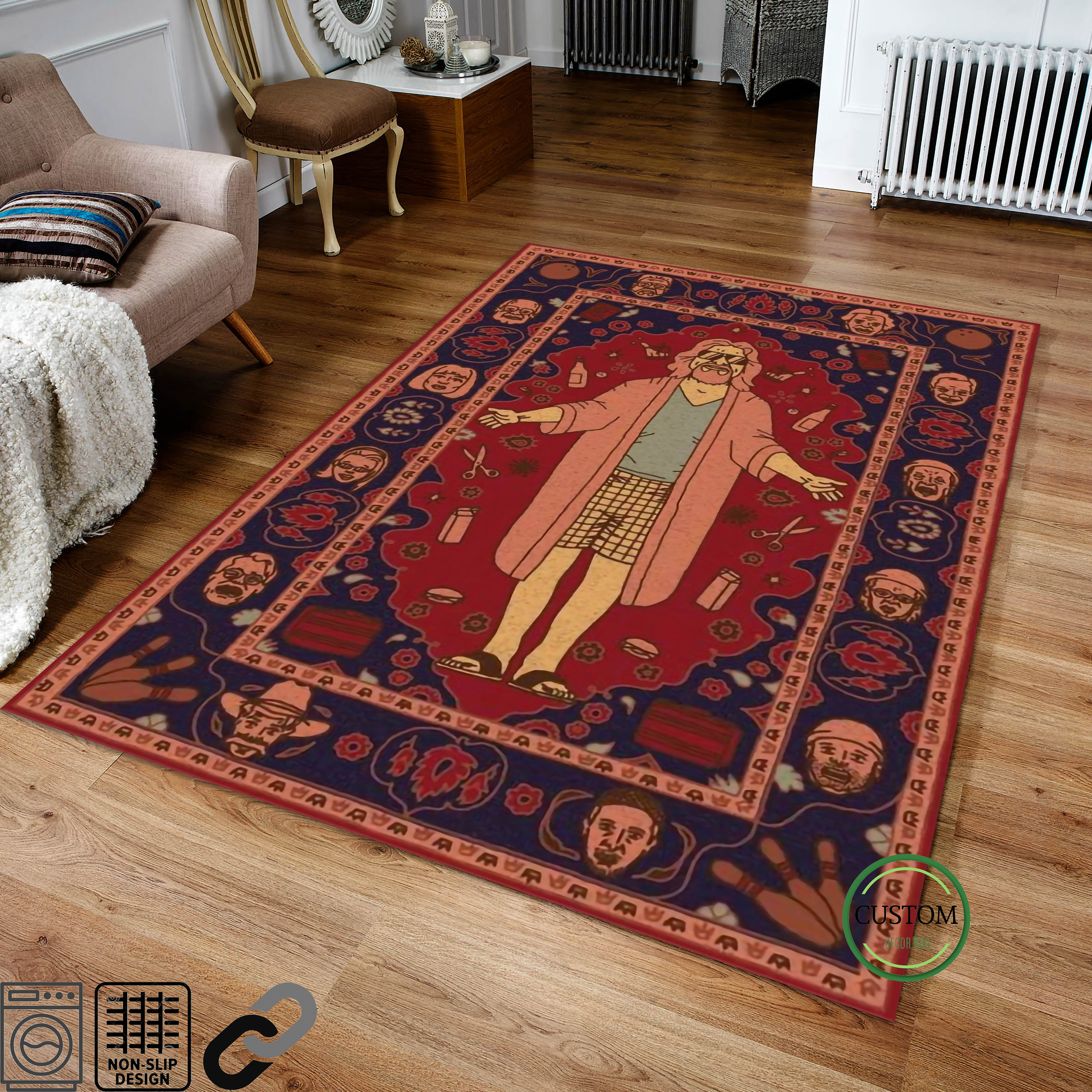 Big Lebowski Rug Wallpaper