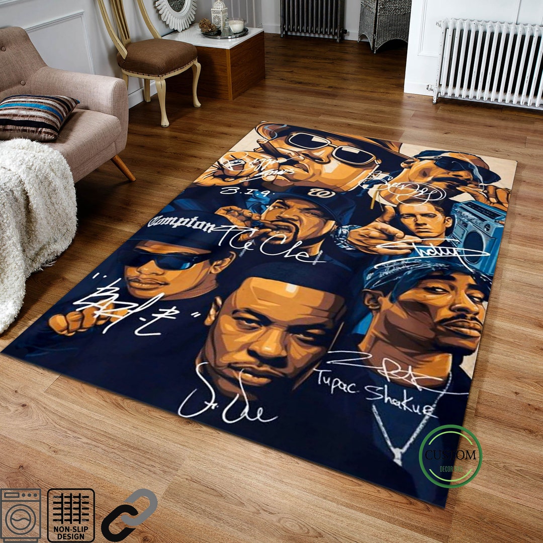 Hip Hop Rug Legends Rug Hip Hop Lover Rug Hip Hop Fan Gift - Etsy