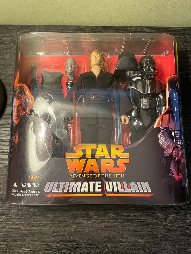 Star Wars Revenge of the Sith Ultimate Villain Action Figure anakan to ...