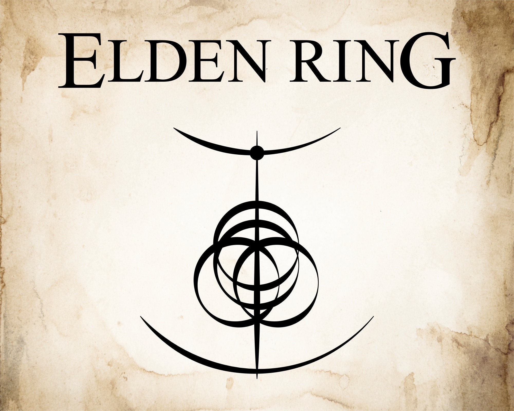 Elden Ring Svg Elden Ring Dxf Elden Ring Png Cricut | Etsy UK