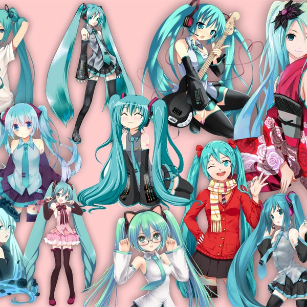 Hatsune Miku - Etsy