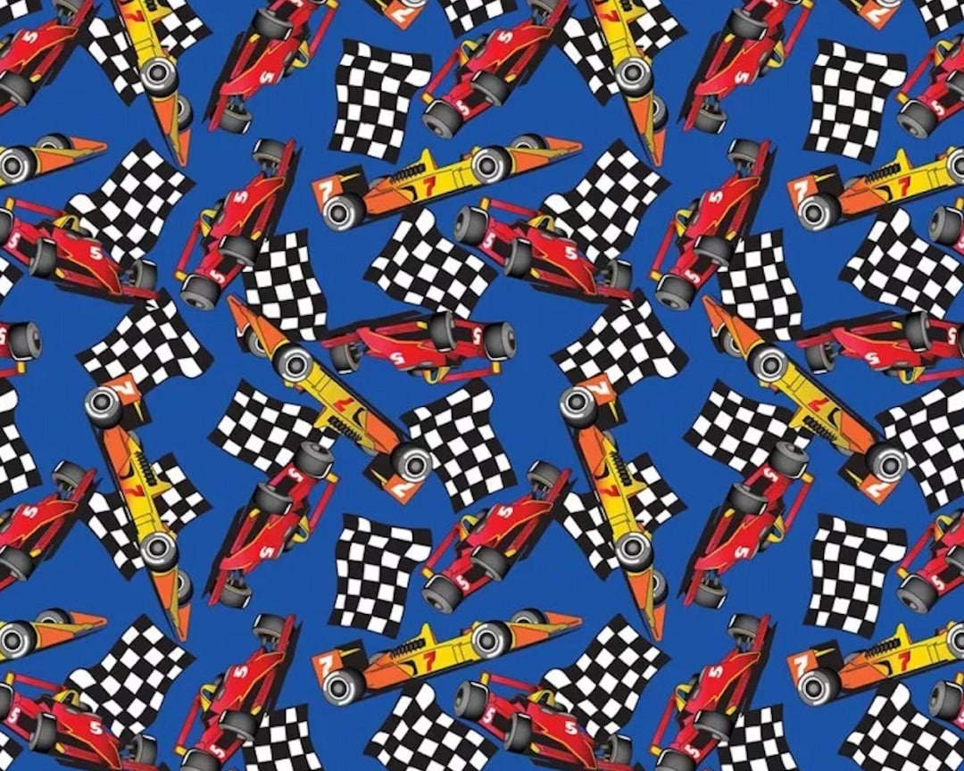Formula 1 Racing Cars Lightly Padded Fabric Notice Bulletin Board in ...