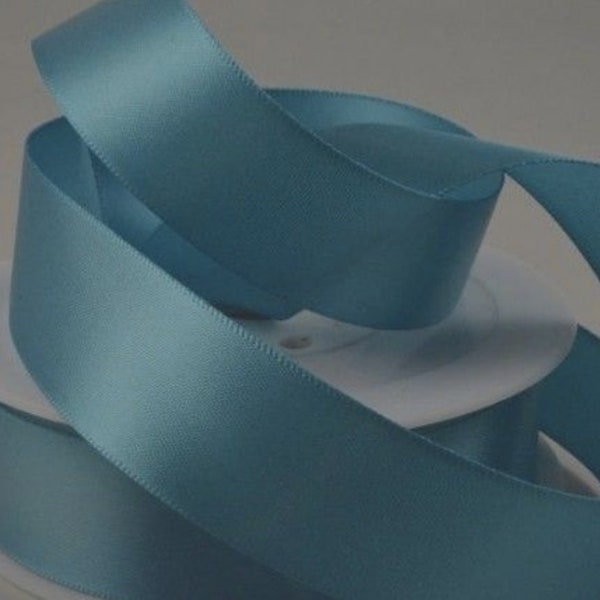 Aqua Satin Ribbon - Etsy
