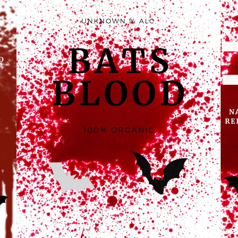 Bats Blood - Etsy
