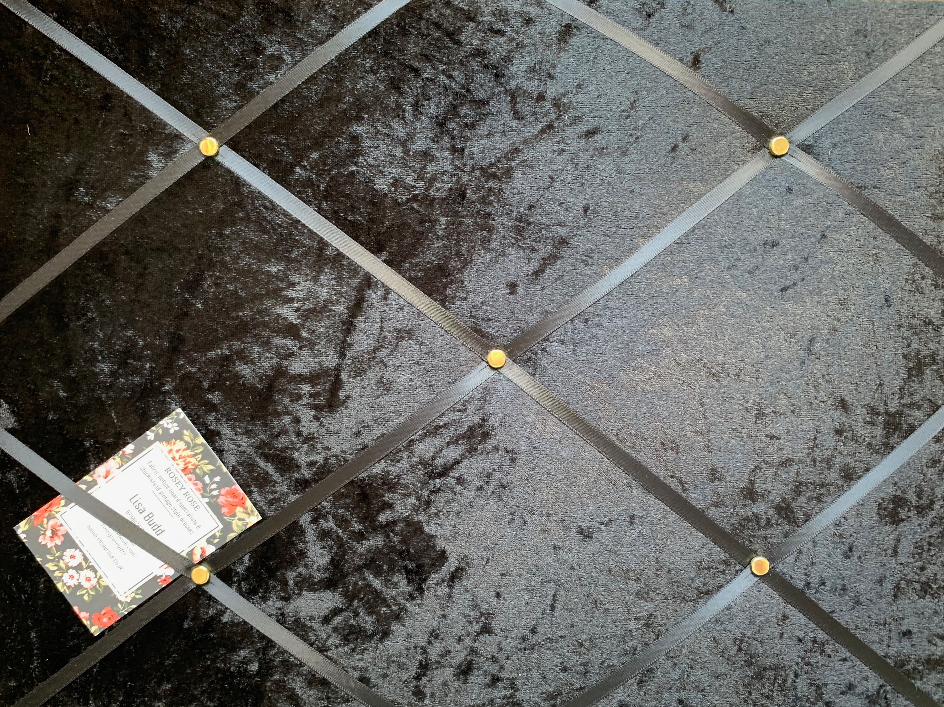 Bespoke Handcrafted Lightly Padded Fabric Notice / Memo Board - Etsy UK