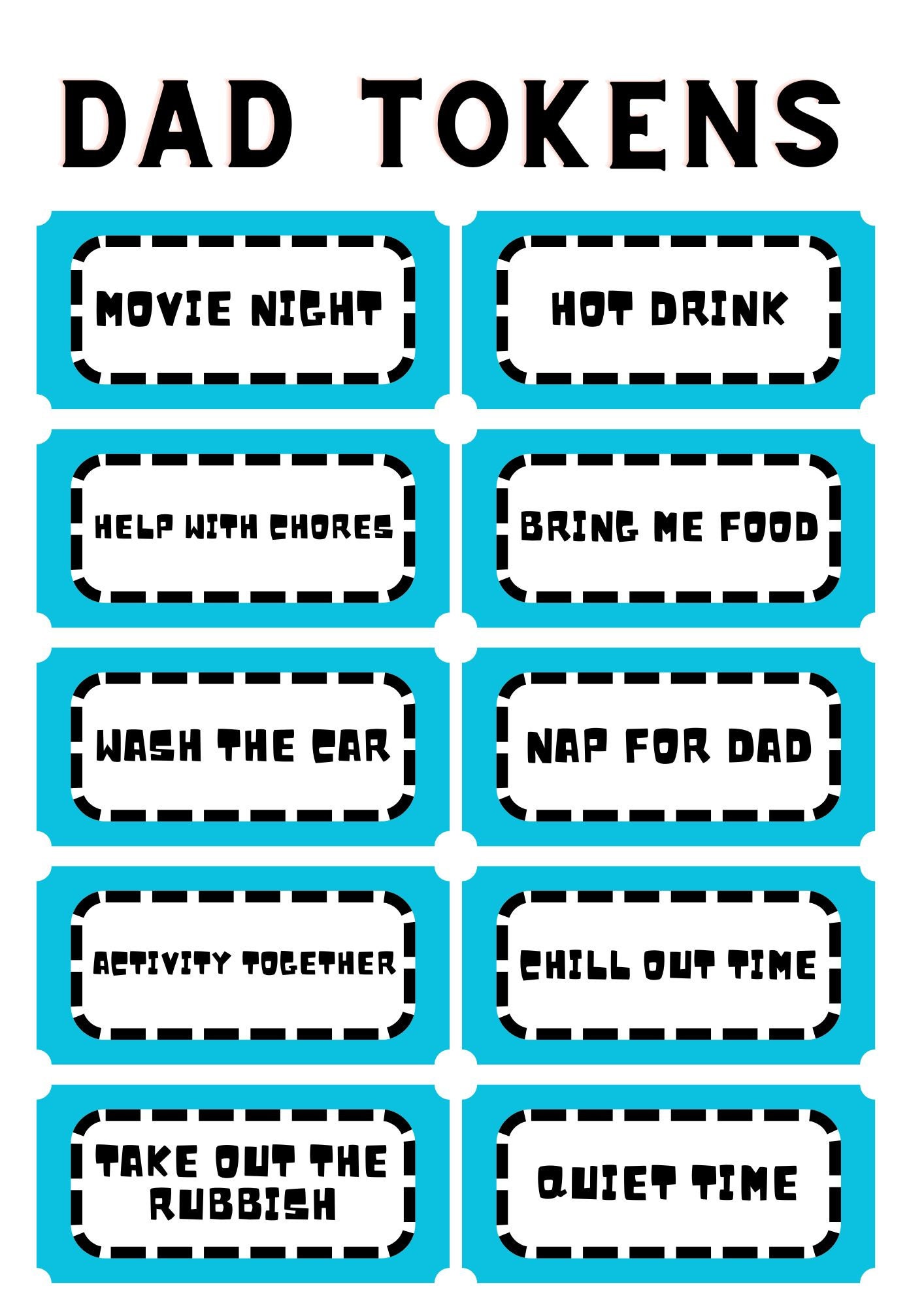 Instant Digital Download PDF & JPG Printable - Dad Father's Day ...