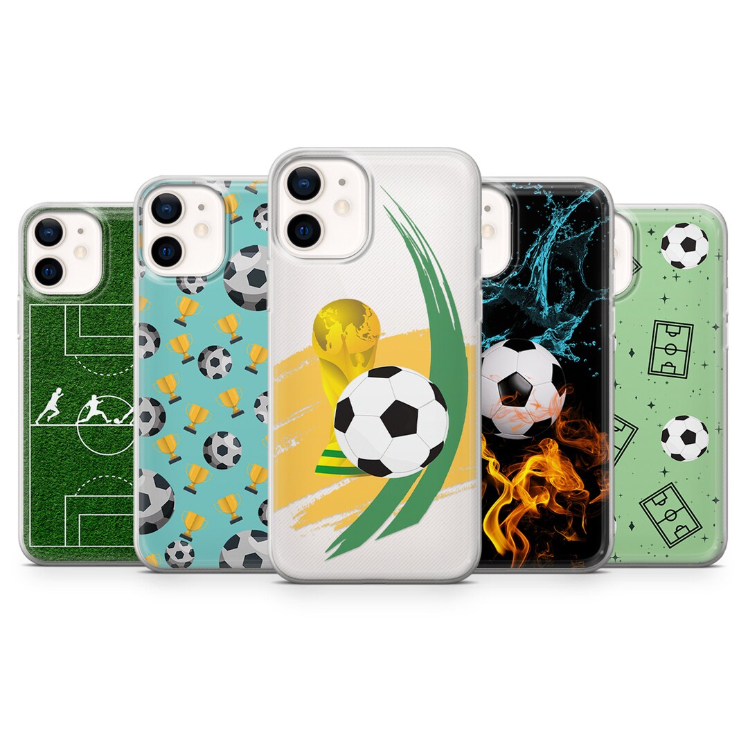 Football Phone Case Sport Cover for iPhone 16E, 15, 14, 13, 12 Samsung ...