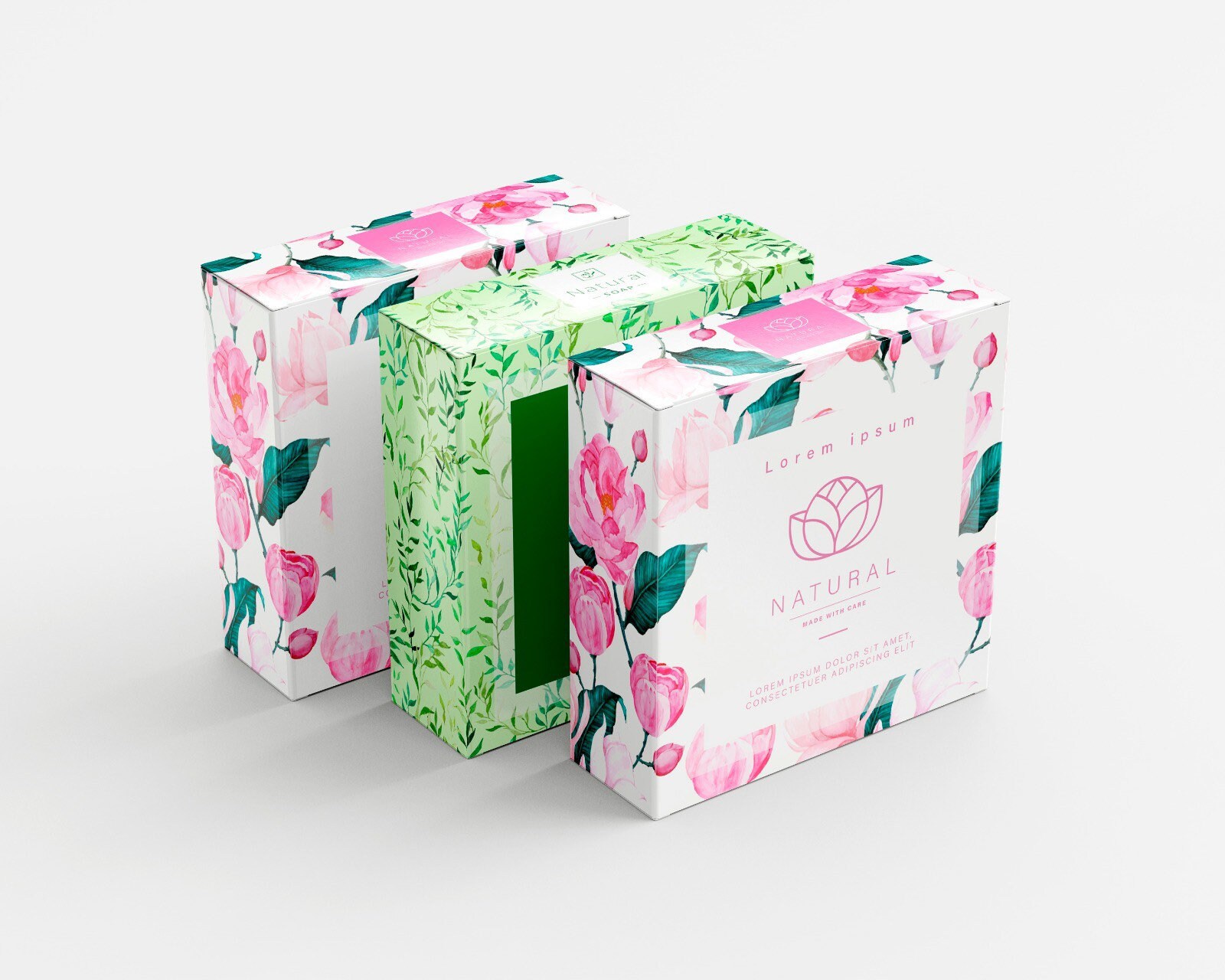 50, 100, 200, 500 Custom Logo Box, Personalized, Soap Box, Candle Box ...